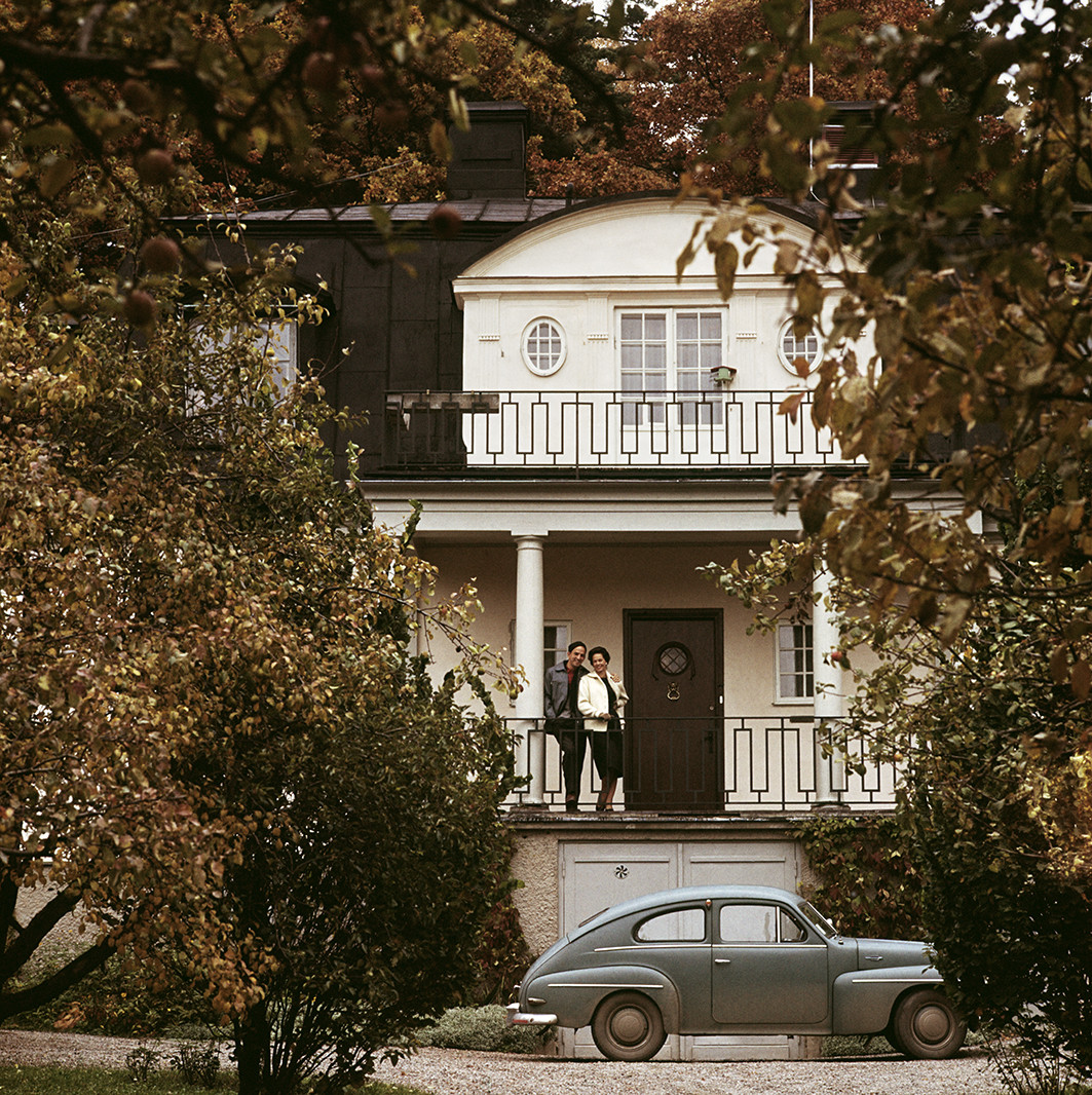 Ingmar Bergman & Käbi Laretei - Lennart Nilsson Photography